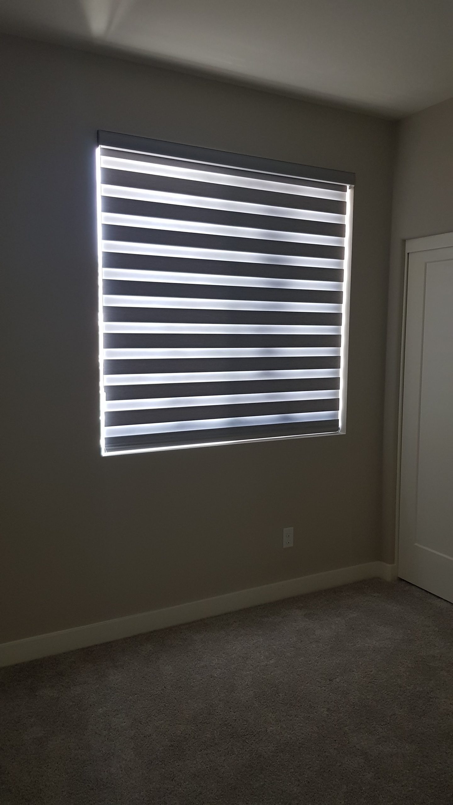 Combi Shade – Carisma Blackout – Gray – Korner Stone Blinds & Shutters